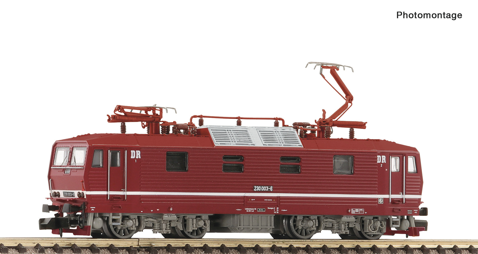 Fleischmann N 7560042 Electric locomotive 230 003-6 DR era IV DC 2025 ...