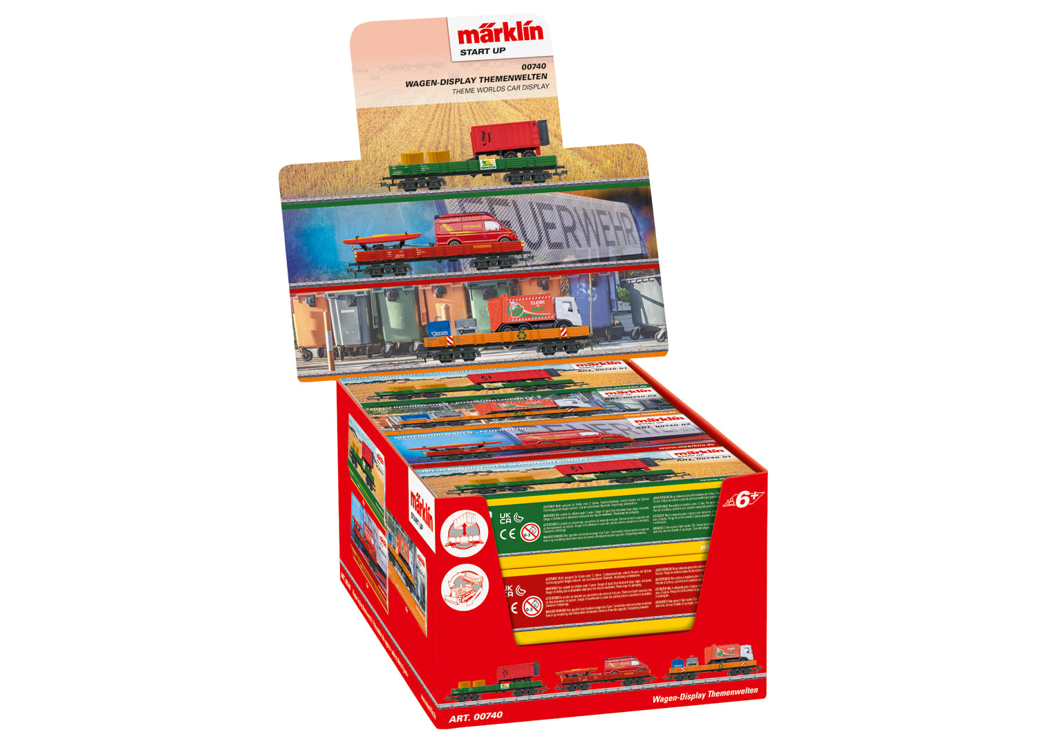 Marklin HO 00740 Theme Worlds Car Display 2025 New Item – Euro Model Trains