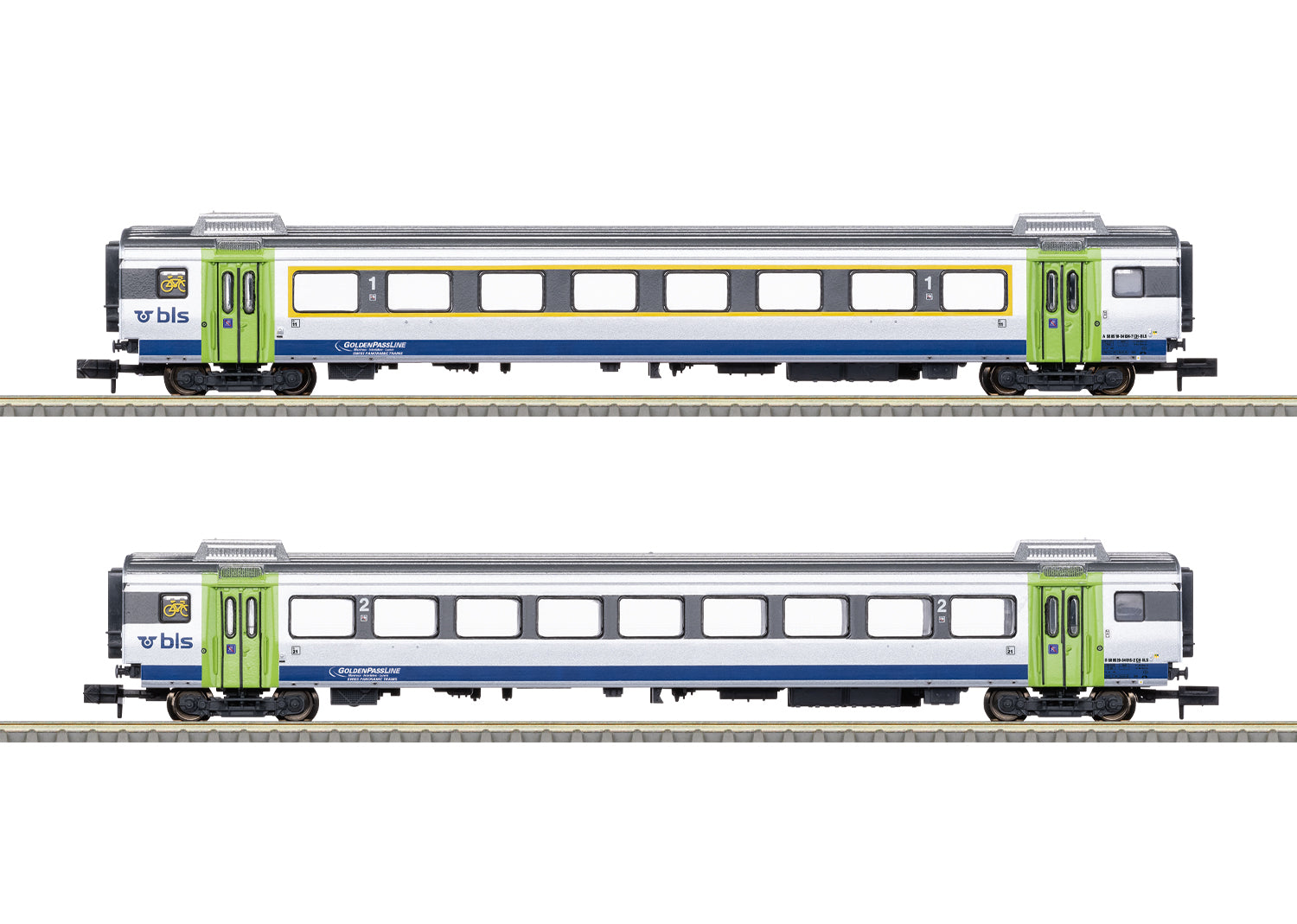 Trix N 18294 BLS Golden Pass Line Car Set 2025 New Item – Euro Model Trains