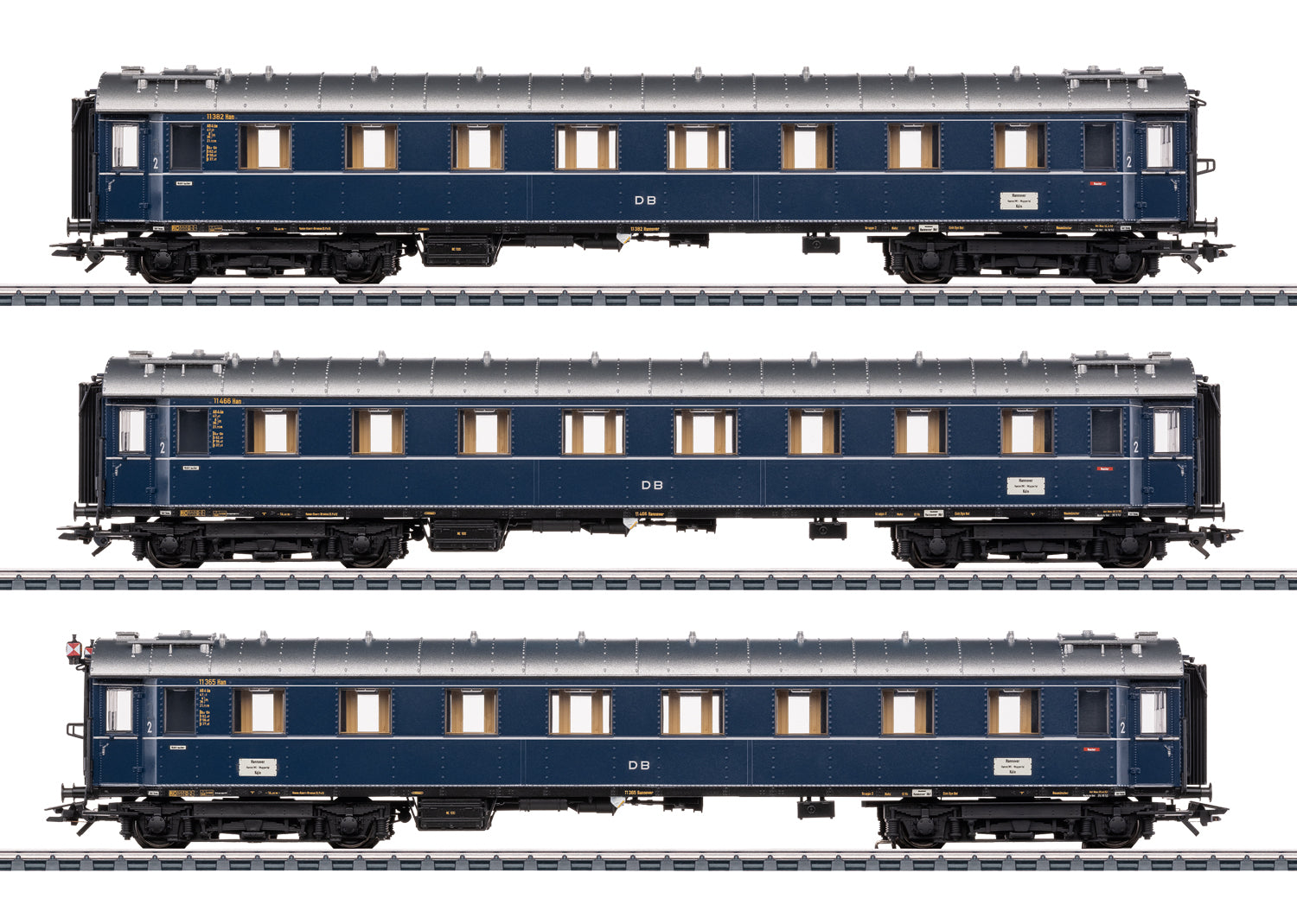 Marklin HO 42528 Express Train Car Set, BR06, III Insider Club 2026 ...