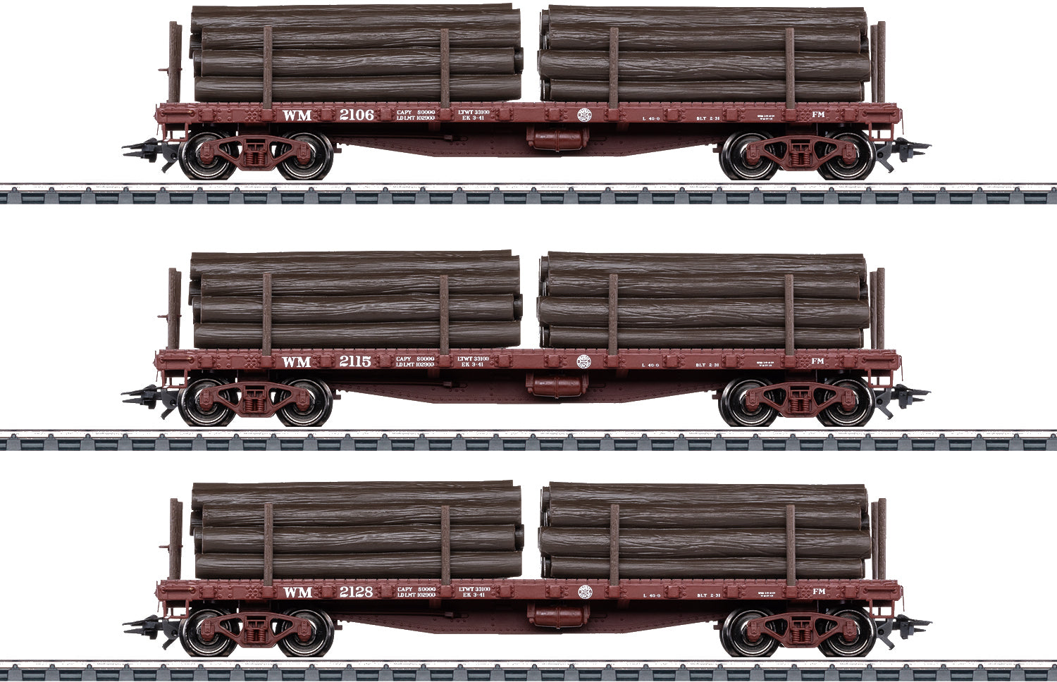 Marklin HO 45600 US Stake Car St f/Shay EraII Summer 2025 New Item ...