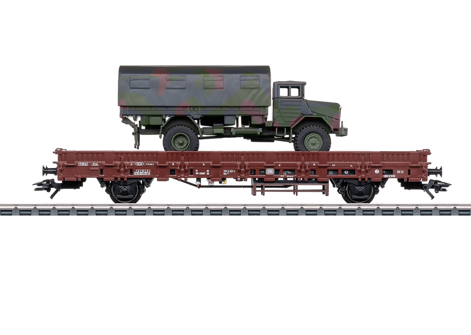 Marklin HO 46928 Type Kbs 443 Stake Car 2025 New Item – Euro Model Trains
