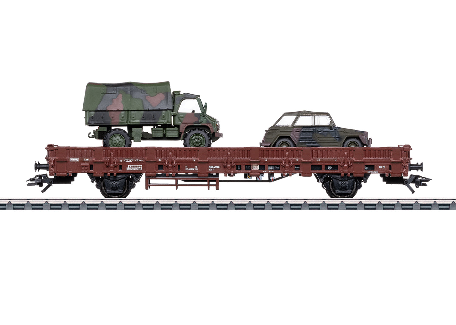 Marklin HO 46929 Type Kbs 443 Stake Car 2025 New Item – Euro Model Trains