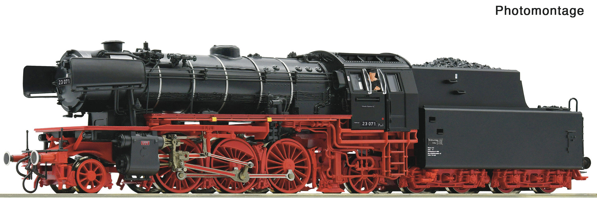 Roco HO 7100029 Steam locomotive 23 071 VSM era 46 DC 2025 New Item ...