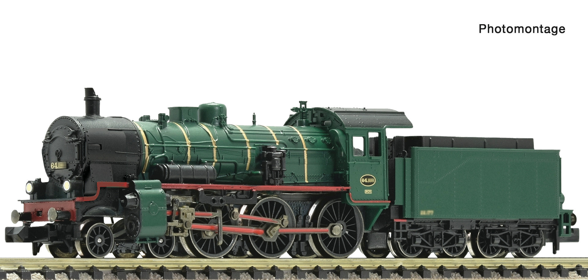 Fleischmann N 7170020 Steam locomotive class 64 DCC era III DC 2025 Ne ...