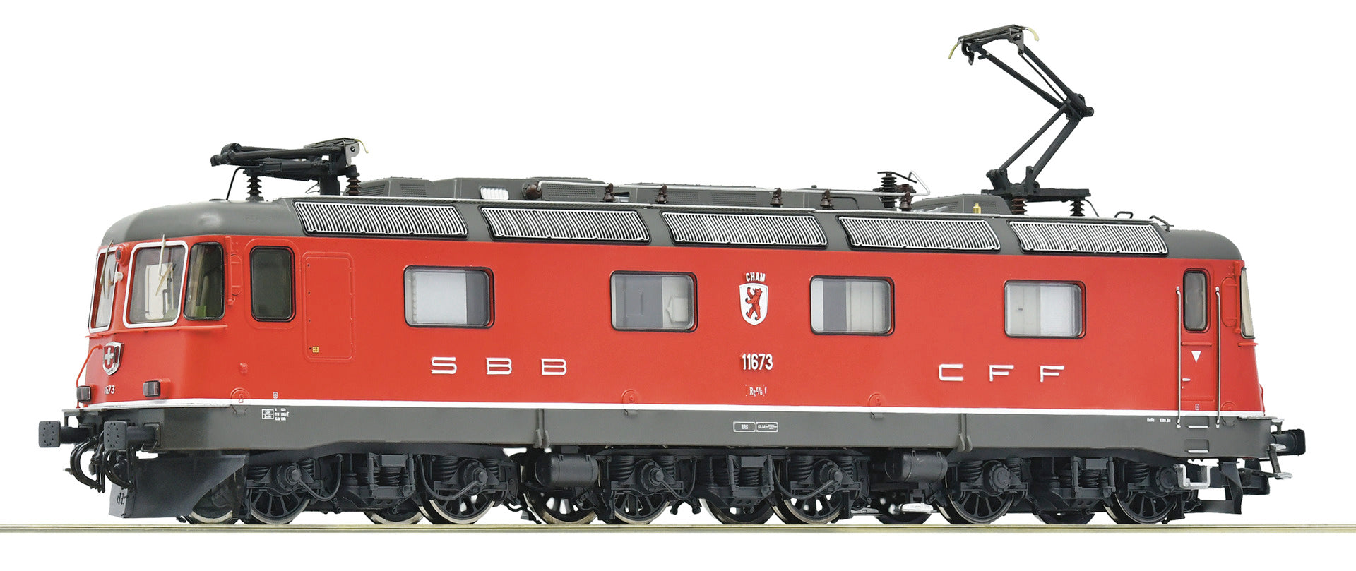 Roco HO 7510105 Electric locomotive Re 6/6 11673 SBB era 56 DC 2025 Ne ...