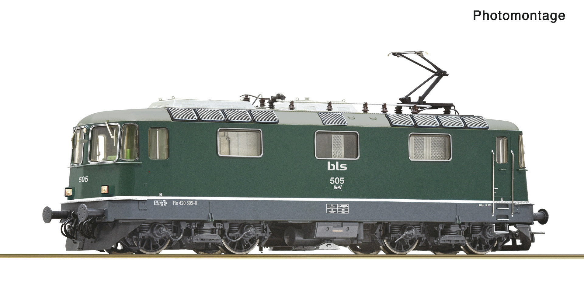 Roco HO 7510110 Electric locomotive Re 420 505-0 BLS era V DC 2025 New ...