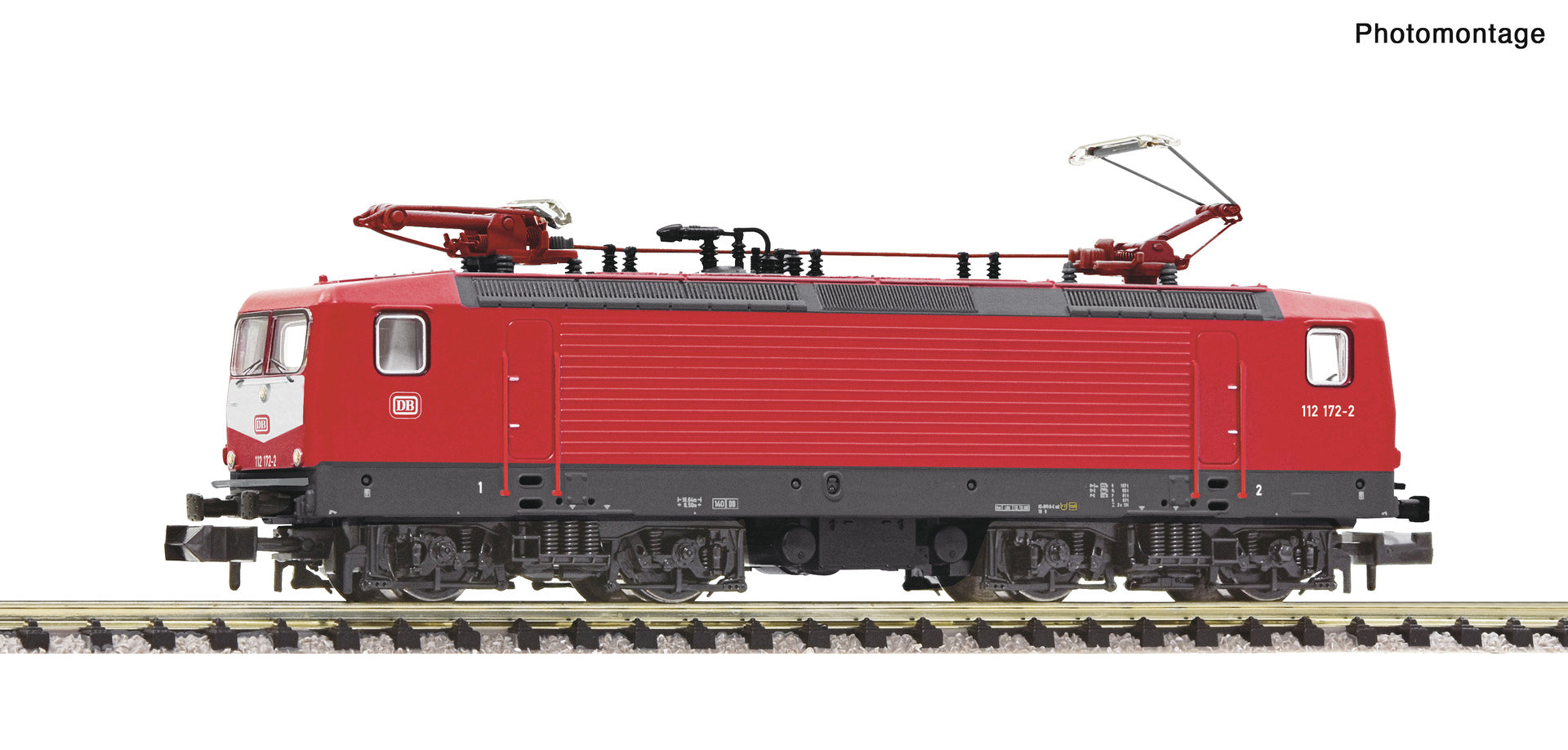 Fleischmann N 7560043 Electric locomotive 112 172-2 DB era 45 DC 2025 ...