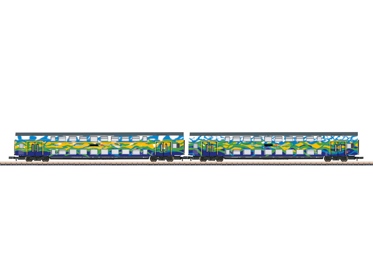 Marklin Z 87306 'Touristik' 1 Bi-Level Car Set 2025 New Item – Euro ...