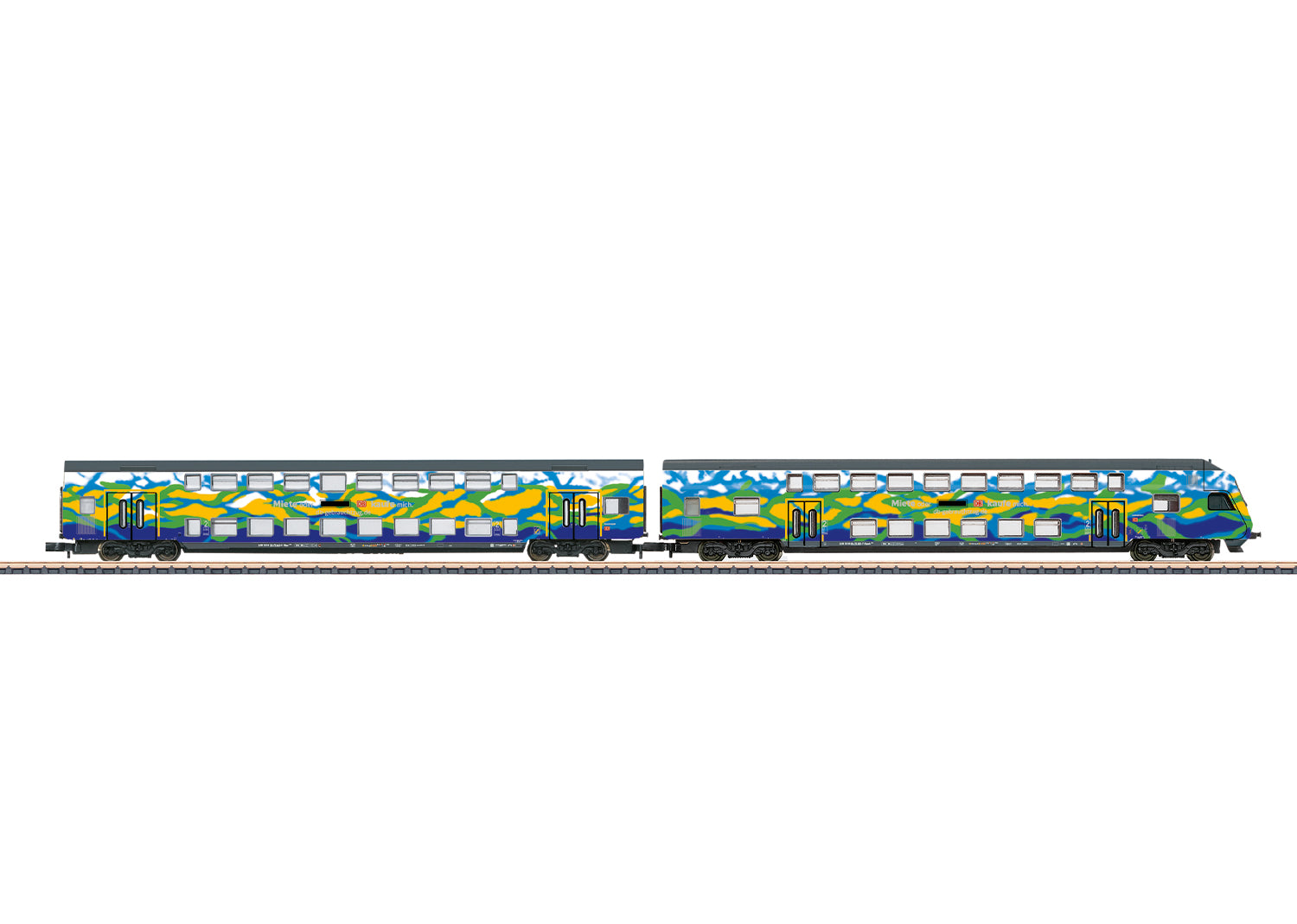Marklin Z 87307 'Touristik' 2 Bi-Level Car Set 2025 New Item – Euro ...