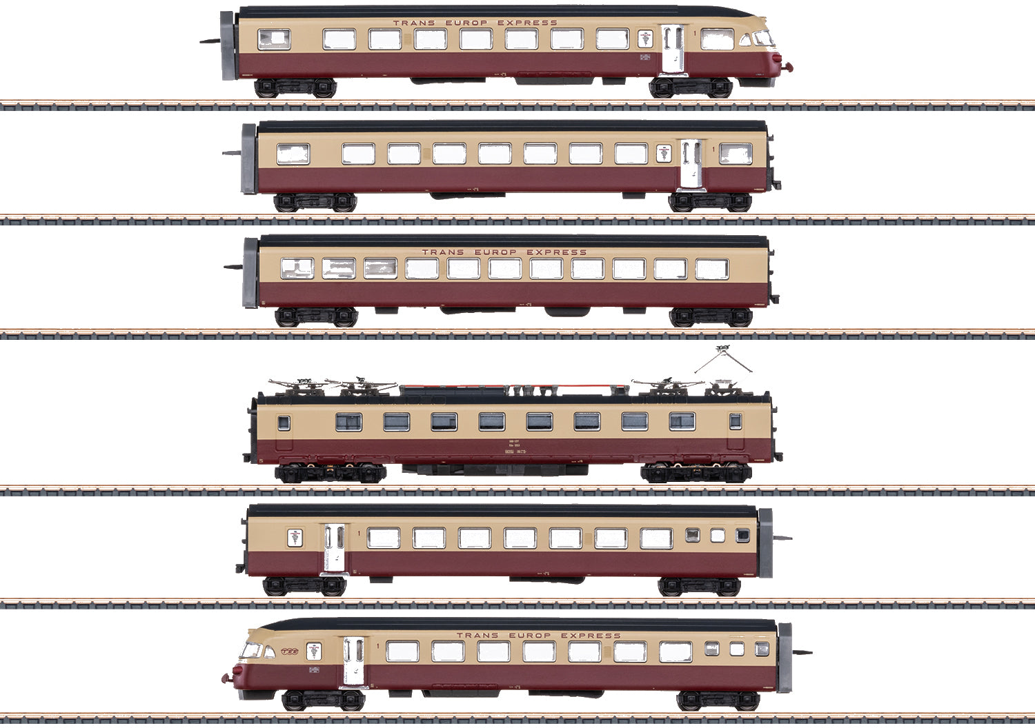 Marklin Z 88730 SBB Cl. RABe TEE Elec. Train Summer 2025 New Item ...