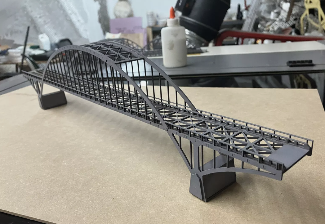 Szilagi Design Z scale SD001 Arch Bridge Kit Double Track 19 3/4" x 1 ...