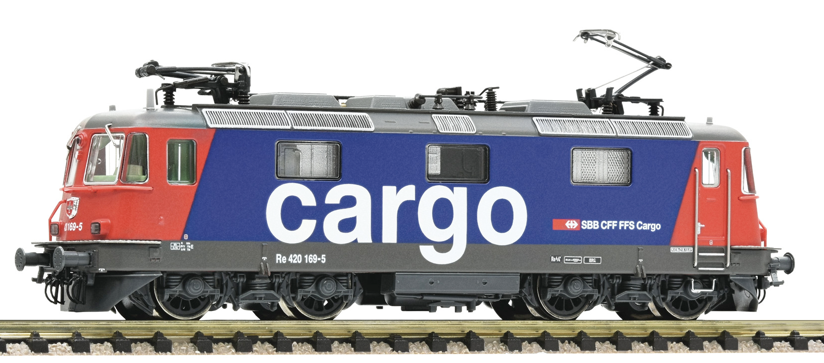 Fleischmann N 732476 Electric locomotive class 420 169-5, SBB Cargo DC ...