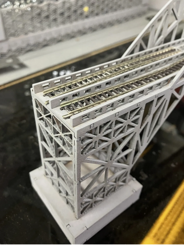 Szilagi Design Z scale SD002 Super Span Double Track Arch Bridge Laser ...
