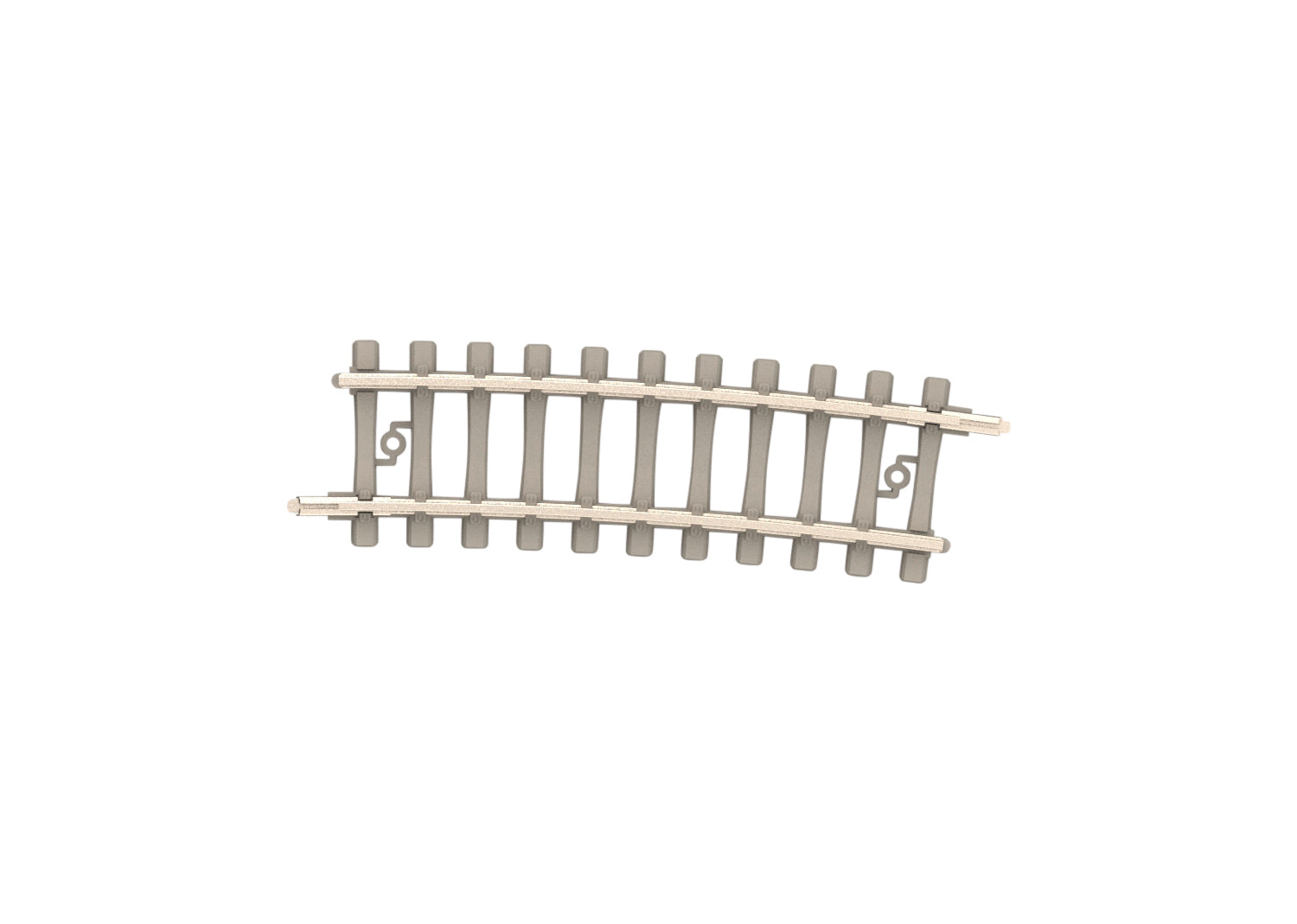 Trix N 14514 Con. Tie Trk R4 362.6 mm 7.5â ° – Euro Model Trains