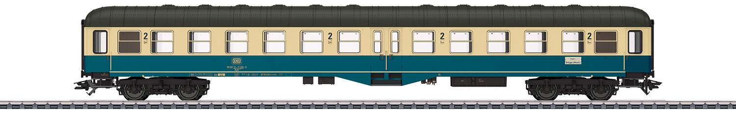 Marklin HO 43165 Passenger Car, 2nd Class 2021 New Item – Euro Model Trains