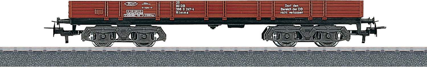 Marklin HO 4473 Low-Side Four-Axle Gondola -- German Federal Railroad ...