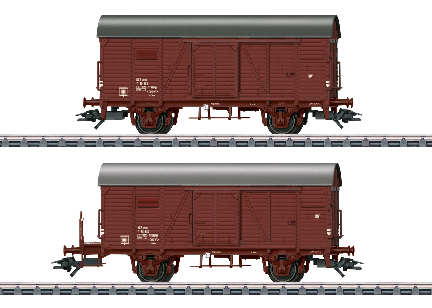 Marklin H0 46067 NSB Freight Car Set 2023 New Item – Euro Model Trains