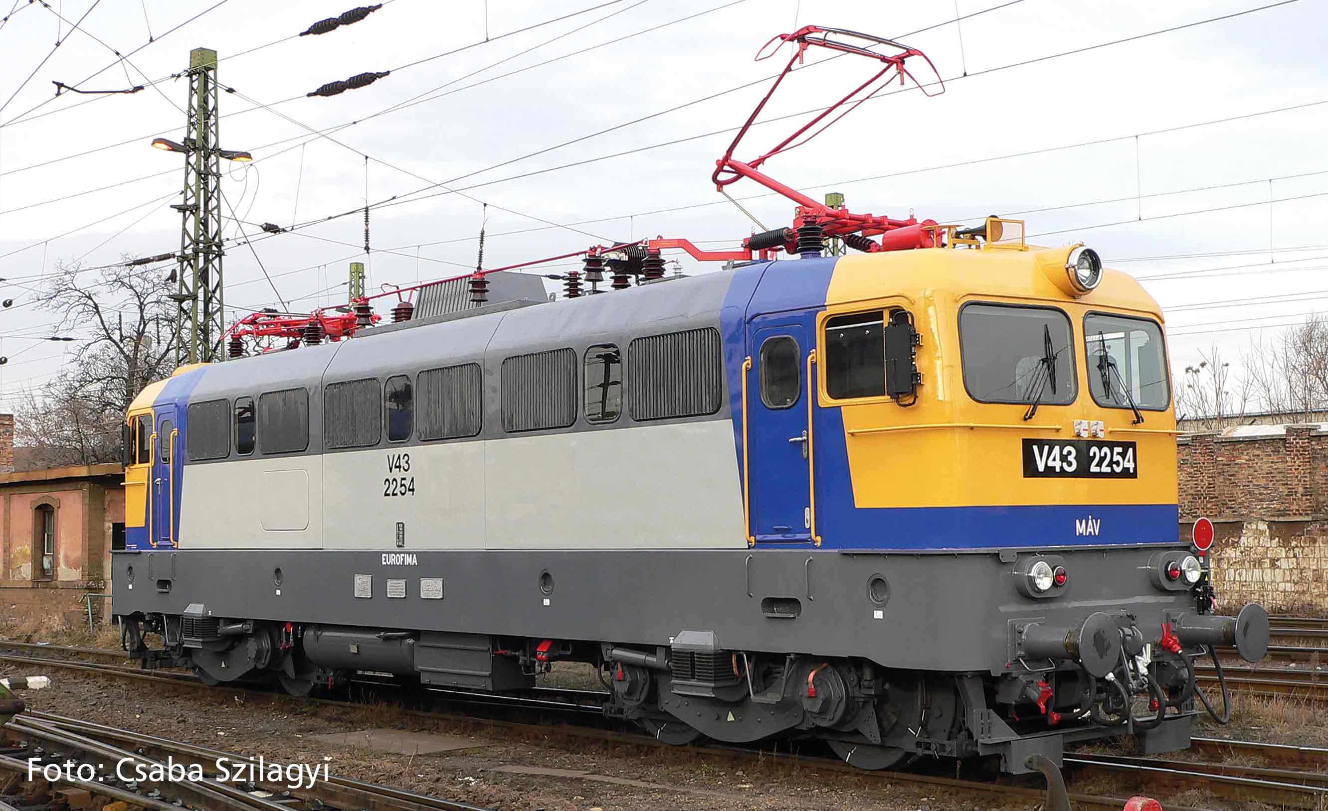 Piko HO 51445 V43 Electric MAV V Sound DC 2024 New Item – Euro Model Trains