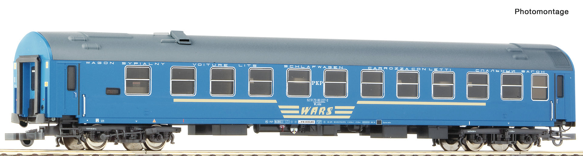Roco HO 6200061 Sleeper car PKP era IV-V DC 2024 New Item – Euro Model ...