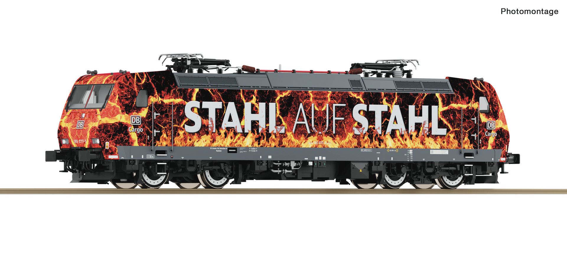 Roco HO 70333 Electric locomotive 185 077-5 DB AG era VI DCC 2023 New ...