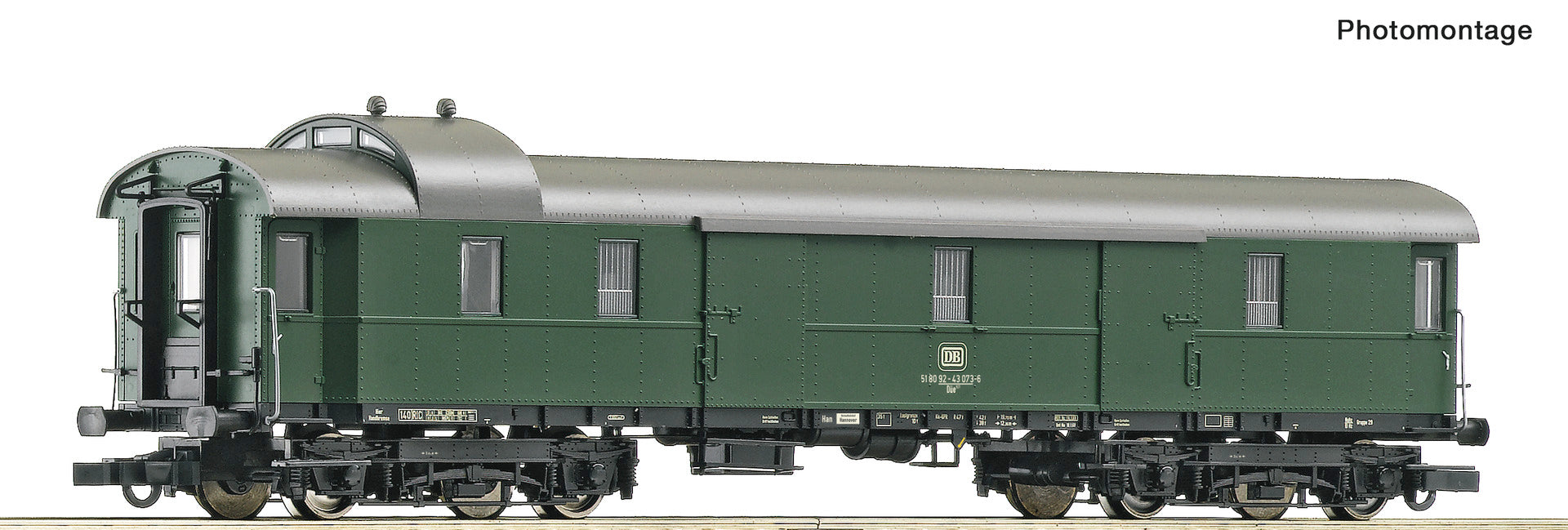 Roco HO 74868 Standard baggage wagon DB era IV DC 2023 New Item – Euro Model Trains