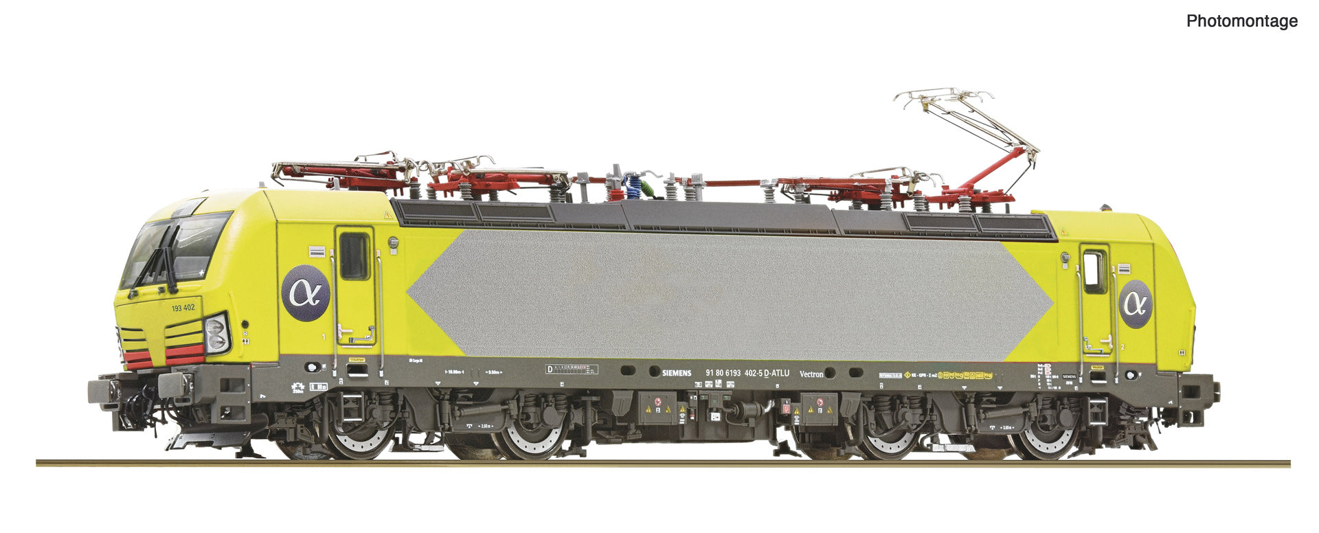 Roco HO 7500039 Electric locomotive 193 4 02-5 Alphatrains era VI DC 2 ...