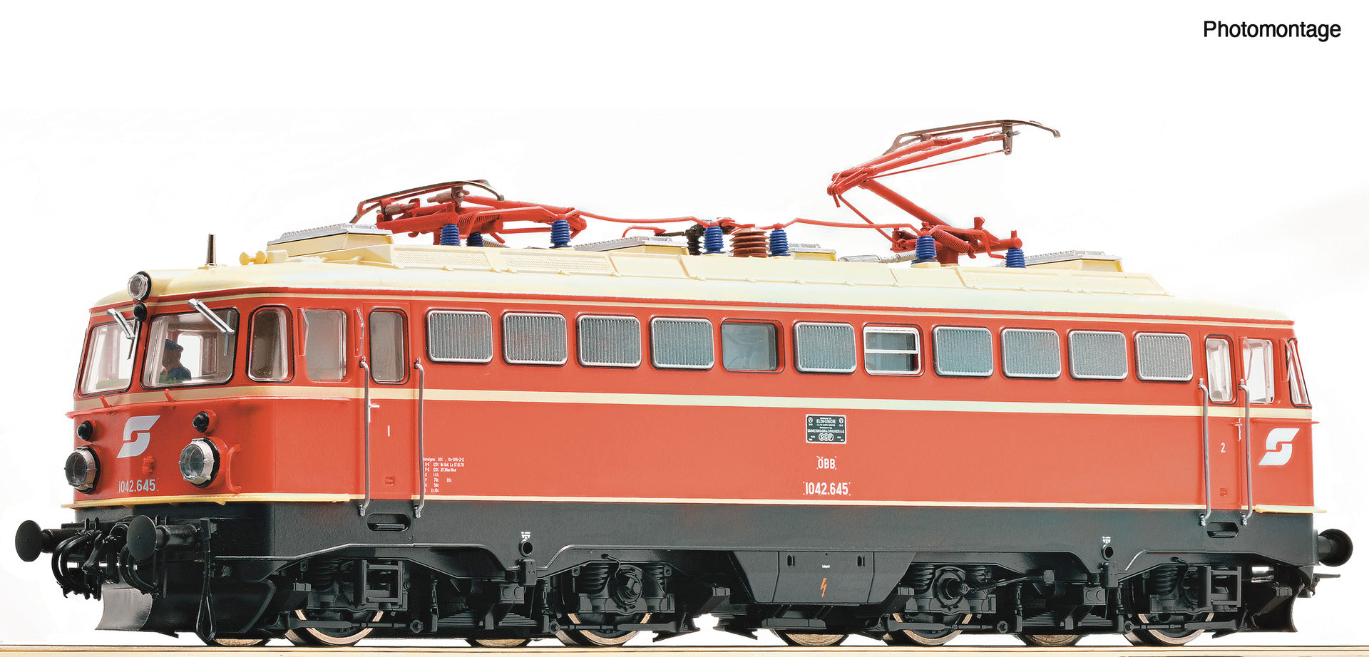 Roco HO 7520023 Electric locomotive 1042. 645 ÖBB era IV AC Sound 2024 ...